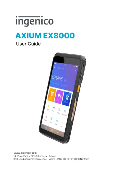 Ingenico | AXIUM EX8000 - WU